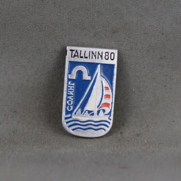 Accessories | 198 Summer Olympic Sailing Pin Soling Event Tallinn 1980 ...